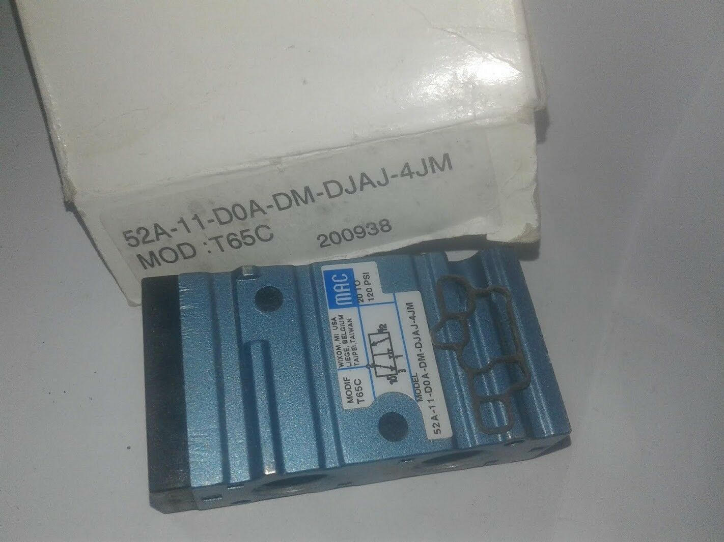 New MAC 52A-11-D0A-DM-DJAJ-4JM Solenoid Valve 52A11D0ADMDJAJ4JM MAC ...