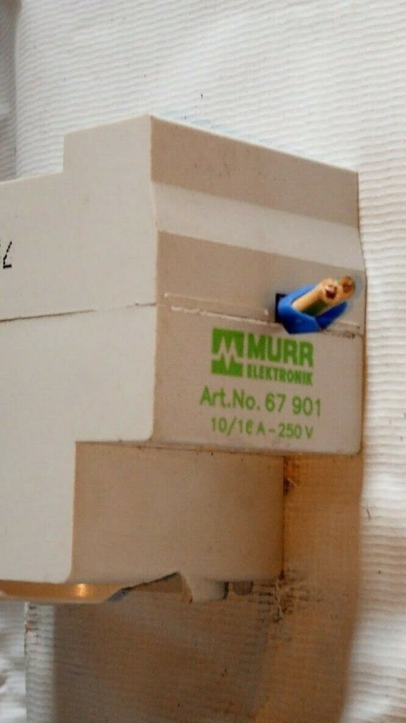 Murr Elektronik 67901 Power SOCKET EURO/GERMAN DINRAIL MOUNT ...