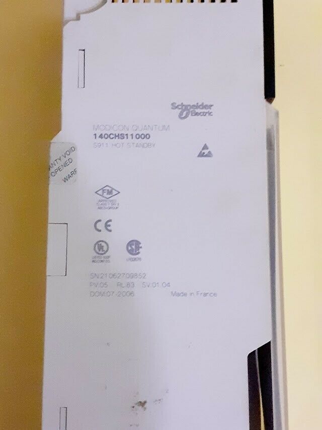Schneider Modicon Quantum 140CHS11000 S911 Hot Standby Module 140 CHS ...