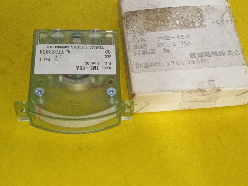 TME-45A time relay Tsuruga Electric Corporation Y7623850 New ...