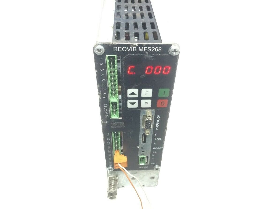 REOVIB MFS268 DP24 Profibus-DP Frequency Controller For Vibratory ...
