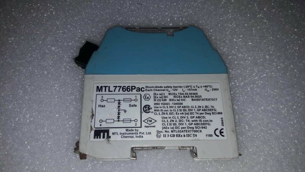 Measurement Technology MTL 7766pac Shunt-diode safety barrier Output ...