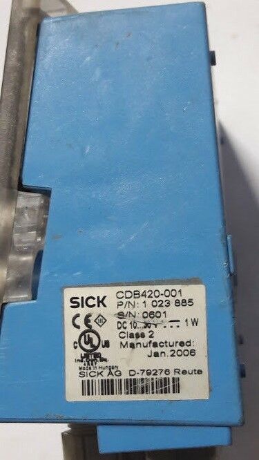 Sick CDB420-001 CONNECTION MODULE 1 023 885 can bus - Industrial SOL ...