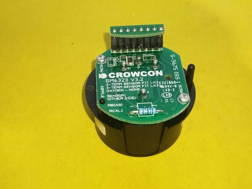 Crowcon Xgard Sensor Assembly H2S S011616/S S-5675 iss. 1 SM6323 V3.2 - Industrial SOL Pte Ltd