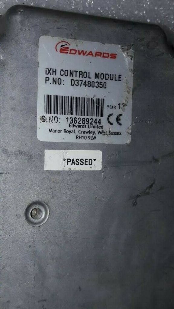 Edwards iXH Control Module D37480350 Semiconductor Dry Vacuum Pumps ...
