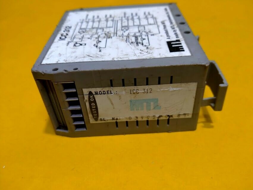 MTL Instrument Ltd ICC 312 Repeater Power Supply signal isolator 4-20Am ...