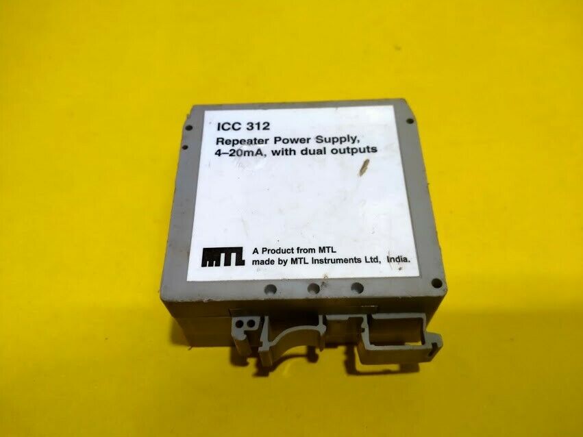 MTL Instrument Ltd ICC 312 Repeater Power Supply signal isolator 4-20Am ...