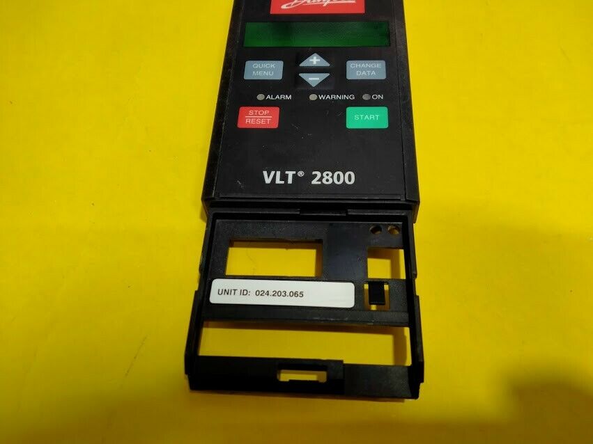 Danfoss VLT 2800 195N0600 Only Plastic Front Cover New - Industrial SOL ...