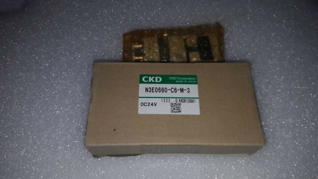 CKD N3E0660-C6-M-3 Solenoid Valve 012-012911-1 G KX08129861 DC24V ...