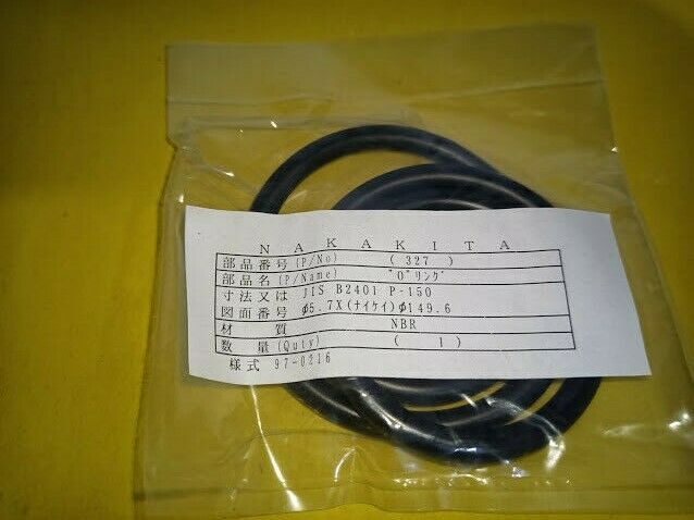 O-Ring JIS B2401 P-150 Nakakita seisakusho co. ltd. 97-0216 New - Industrial SOL Pte Ltd