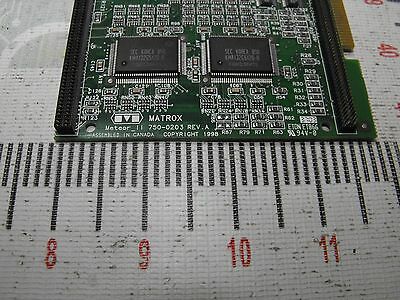 Matrox Meteor2/4 63039620278 Meteor II 750-0203 Rev A Frame Grabber ...