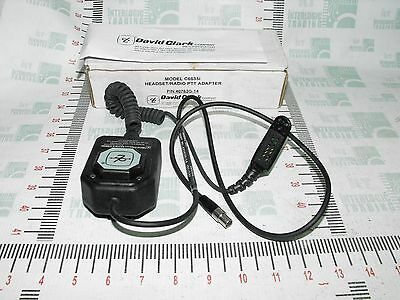 New David Clark C6635I Intrinsically Safe Radio PTT Adapter ...