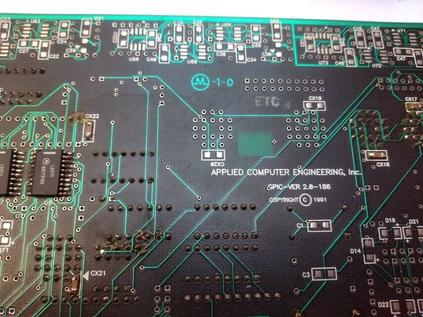 Applied Computer Engineering GPIC-Ver 2.0-186 ISA Pci Interface With ...