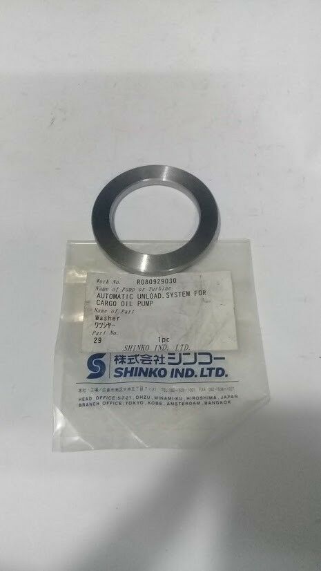Shinko Ind Ltd 29 Washer Automatic Unload System For Cargo Oil Pump ...