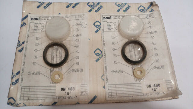 AMRi KSB valve Robinet ISORIA DN 400 16" FT A7-004-A seal kit ...