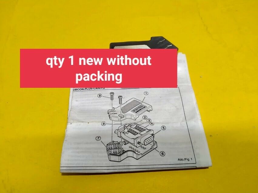 Phonix Contact 2708119 Subcon-PLUS-CAN/PG D-SUB bus connector New ...