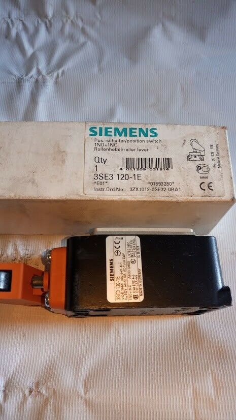 New Siemens 3SE3 120-1E Limit Switch 3SE31201E - Industrial SOL Pte Ltd