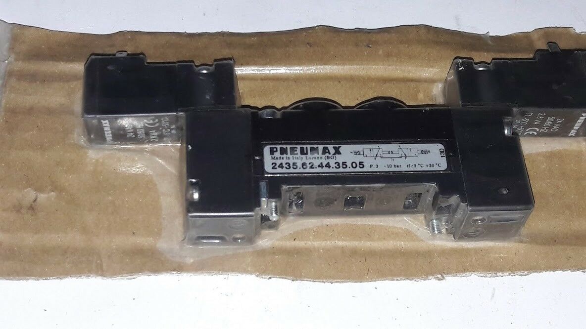 New PNEUMAX 2435.62.44.35.05 Electric / Solenoid Valve Double Side ...