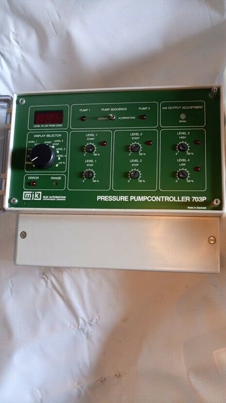 New MJK Automation 703P Pressure PumpController 703P-1113 Pump ...