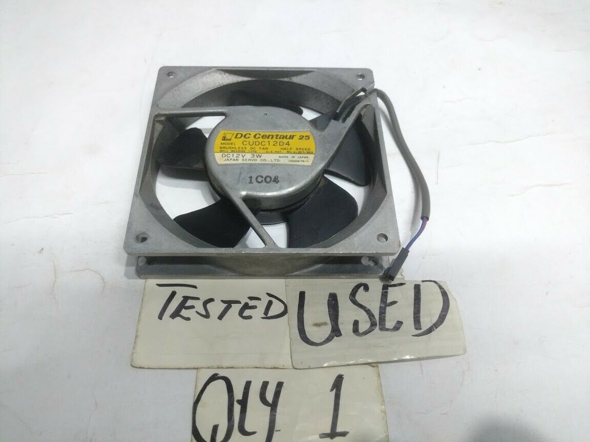 DC Centaur 25 CUDC12D4 Brushless DC Fan Pull From Philips Pm 3585/91 Logic Analy - Industrial ...