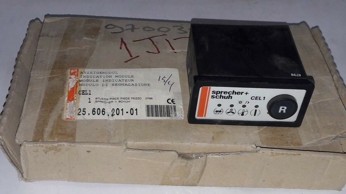 New Sprecher+Schuh CEL1 Remote Indicating Unit - Industrial SOL Pte Ltd