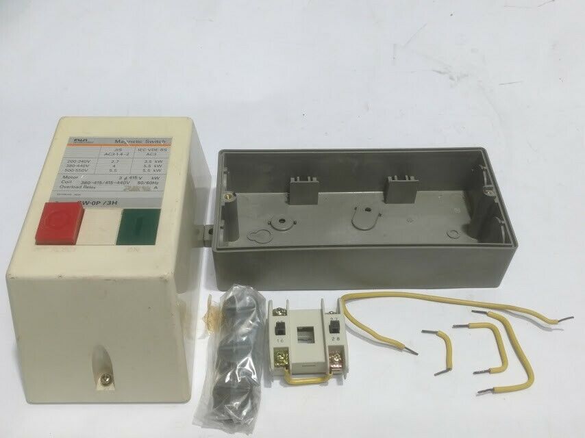 Fuji Electric SW-0P/3H MAGNETIC SWITCH STARTER AC 220V - Industrial SOL ...