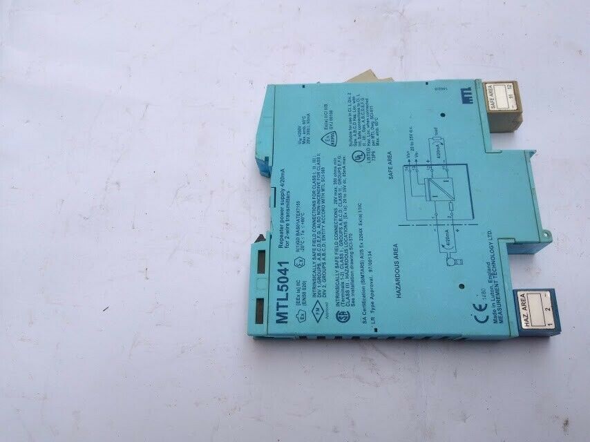 Measurement Technology MTL5041 Repeater Power Supply 4/20MA For 2-Wire ...
