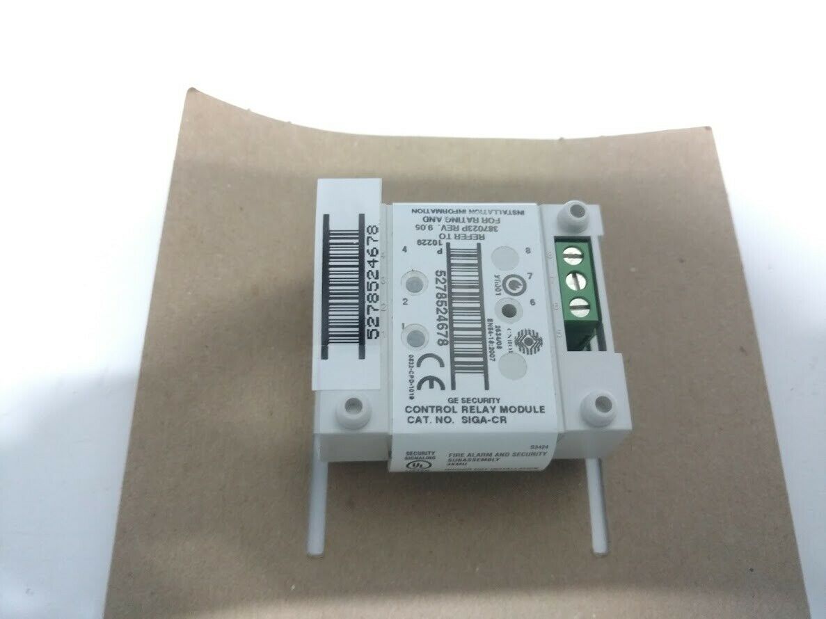 GE Security SIGA-CR Relay Control Module STD Mount Edwards System ...