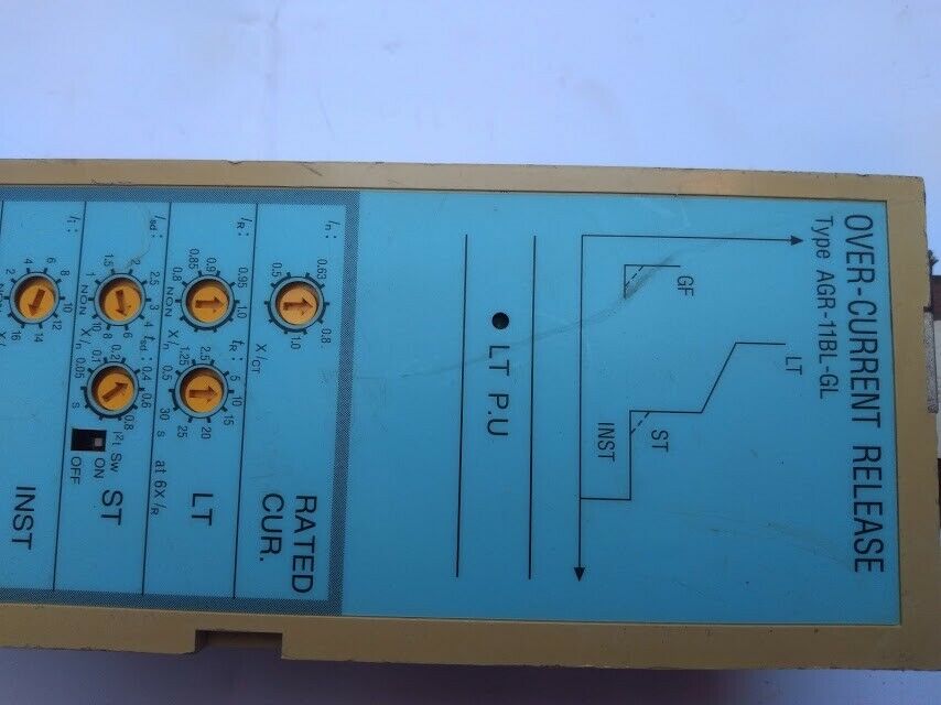 Terasaki AGR-11BL-GL Over Current Release 1H3325SAB Tem Power AGR21STRU ...