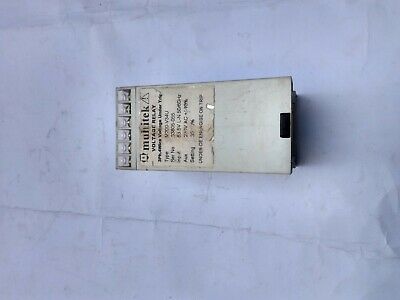 Multitek M200-V34U voltage Relay 63.5V 3Ph 4Wire Voltage under Trip ...