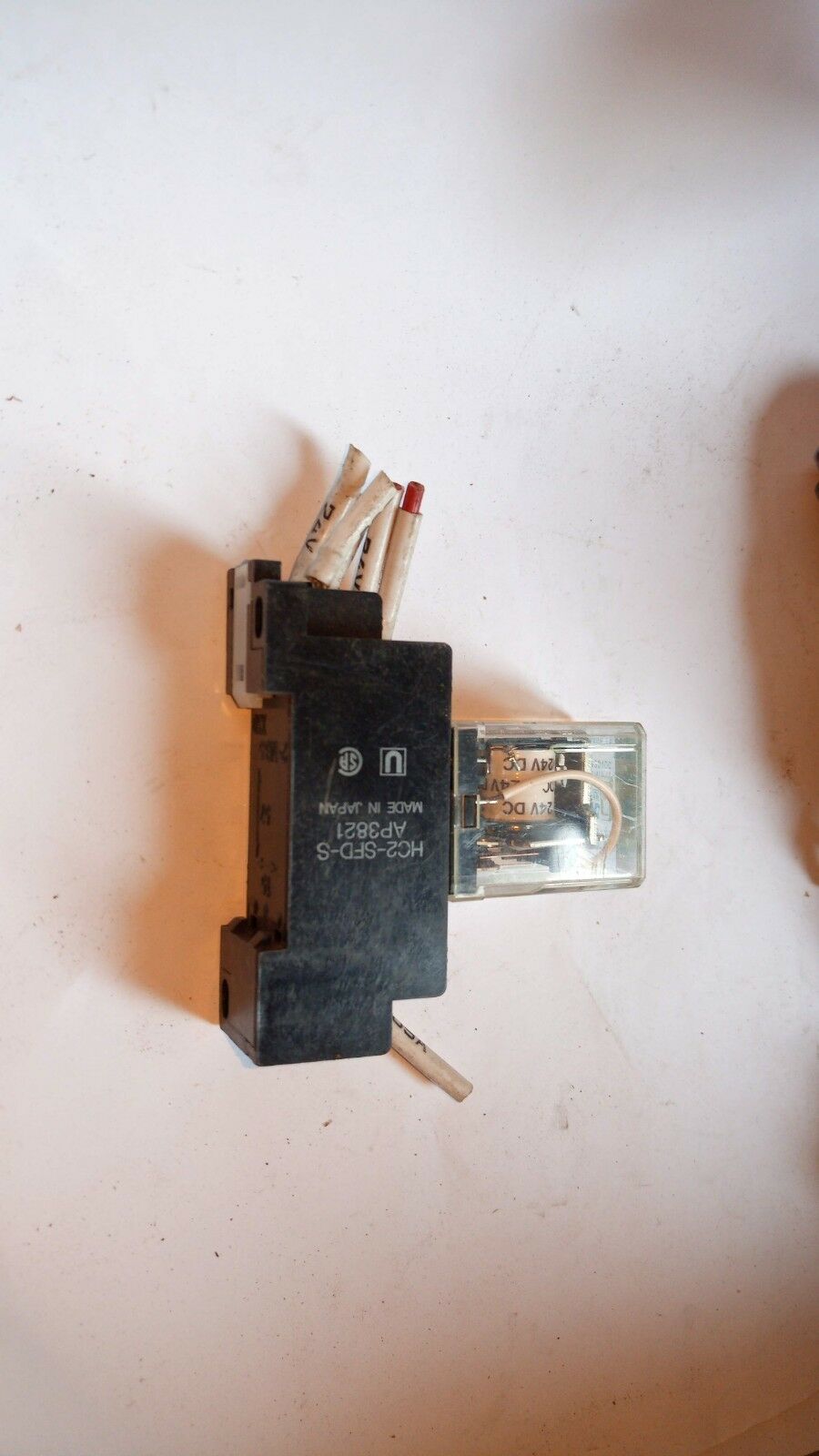 Nais Matsushita relay HC2-H-DC24 with socket HC2-SFD-S AP3821 ...