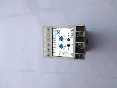 Multitek M200-V33U voltage Relay 415V 3Ph 3W Voltage under Trip ...