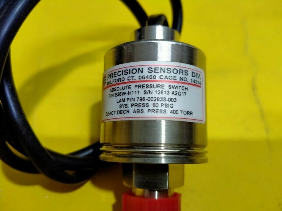UE Presicion sensor div. E36W-H111 Lam research P/N. 796-002833-003 New ...