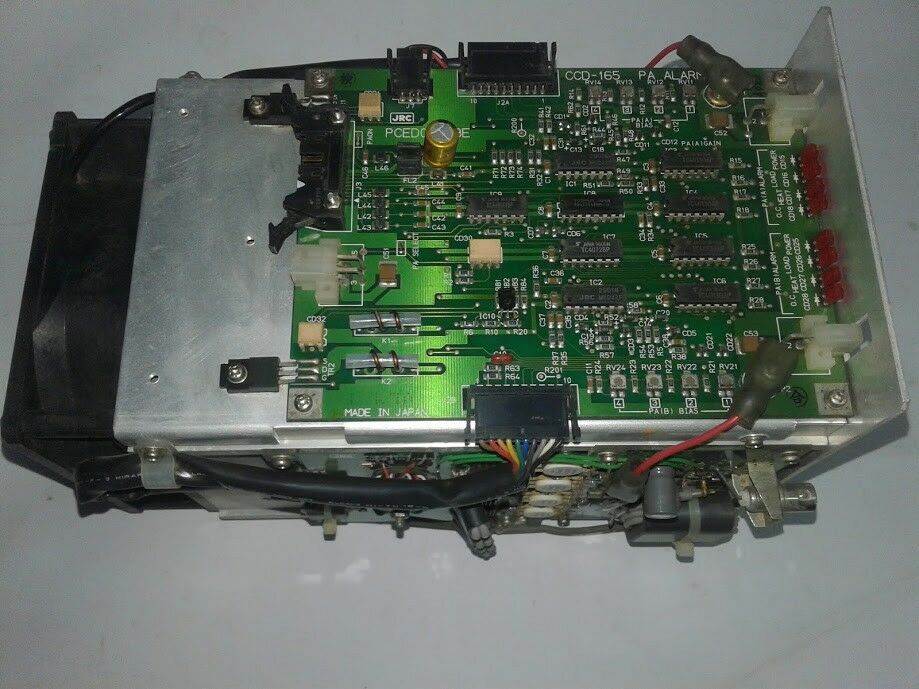 JRC PCED650G CAH-250 Power Amplifier JRC PCED00823E CCD-165 PA Alarm ...