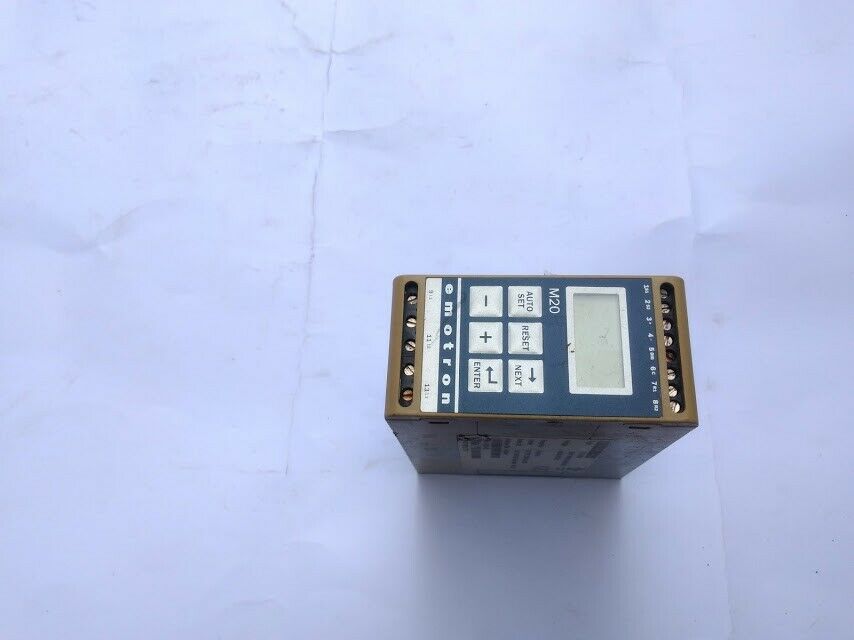 Emotron EL-FI M20 01-2520-40 Shaft Power Monitor CT Type CTM010-100 M20 ...