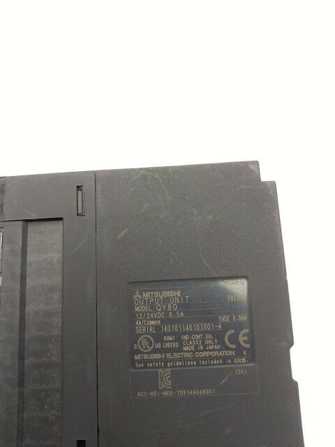 Mitsubishi Electric QY80 Output Unit 12/24VDC 0.5A - Industrial SOL Pte Ltd