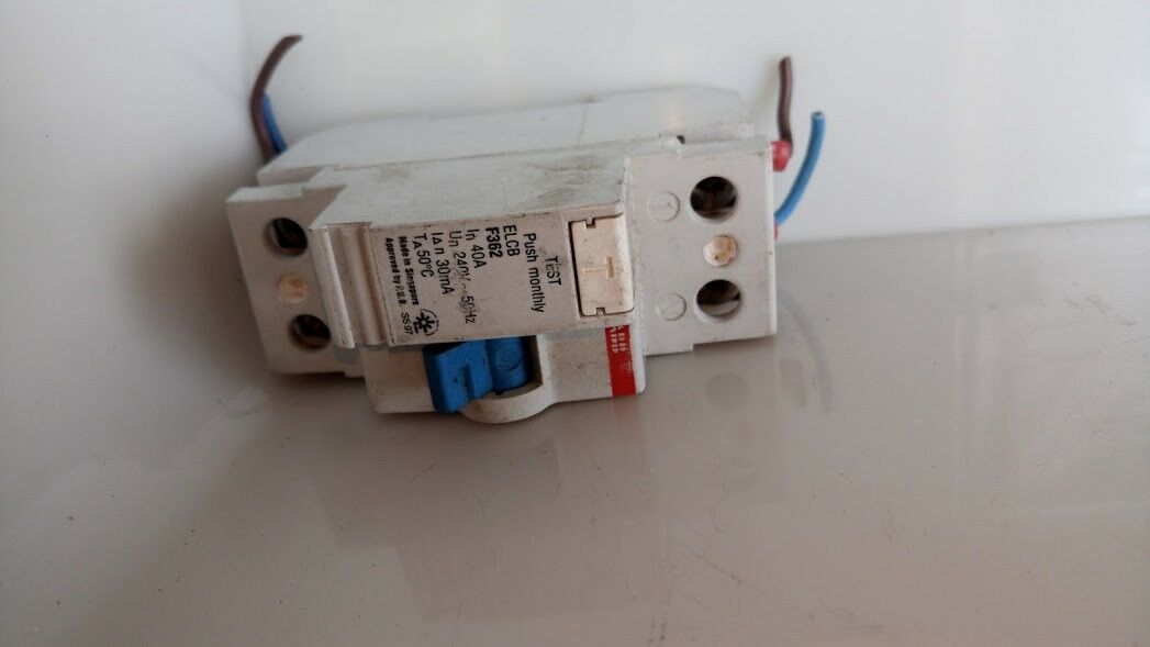 ABB F362 40A 30mA Earth Leakage Circuit Breaker ELCB - Industrial SOL ...