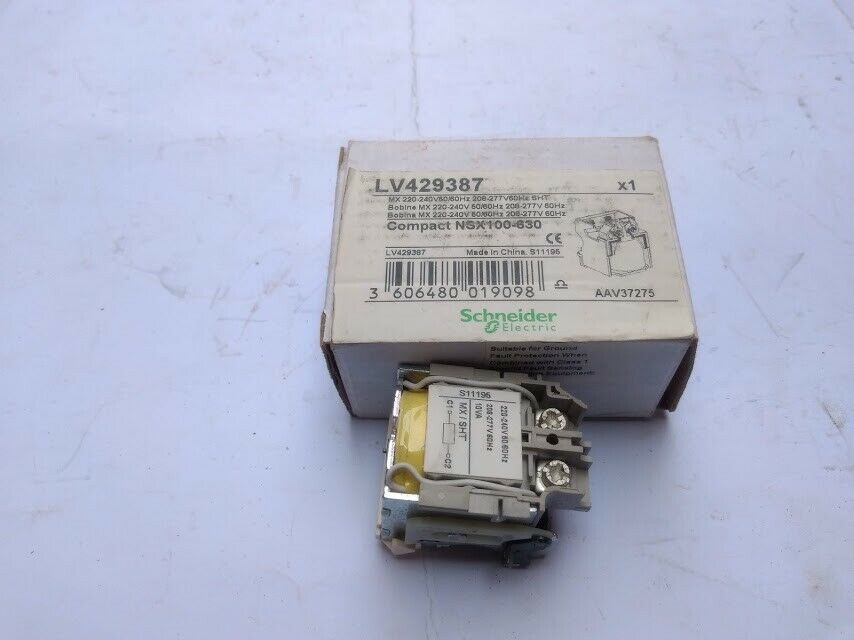 Schneider Electric LV429387 Shunt Release NSX100-630 New - Industrial ...