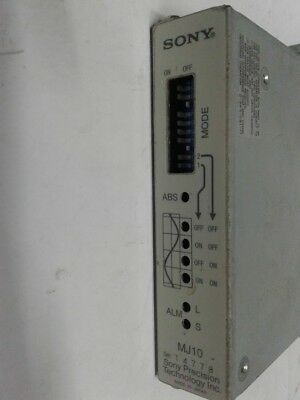 Sony MJ10 High Response Speed Interpolator Unit Position Control ...