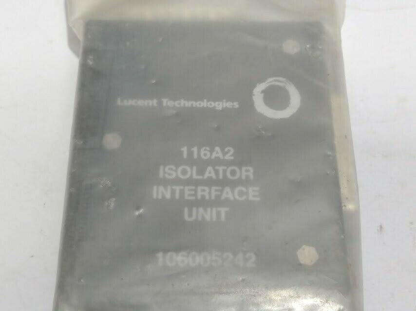 Lucent Technologies 116A2 Isolator Interface Unit 106005242 ...