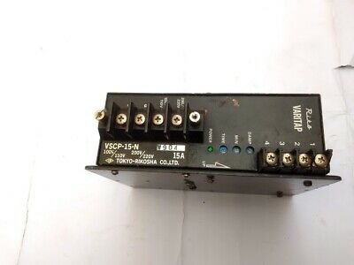 Tokyo-Rikosha Varitap VSCP-15-N 100V/110V 220V/220V 15A Varitap AC Drive VSCP15N - Industrial ...