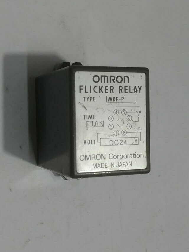OMRON MKF-P Flicker Relay DC24 - Industrial SOL Pte Ltd