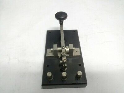Morse Key JRC KY-3A Maritime Straight Key Telegraphy Transmission * Marine Store - Industrial ...