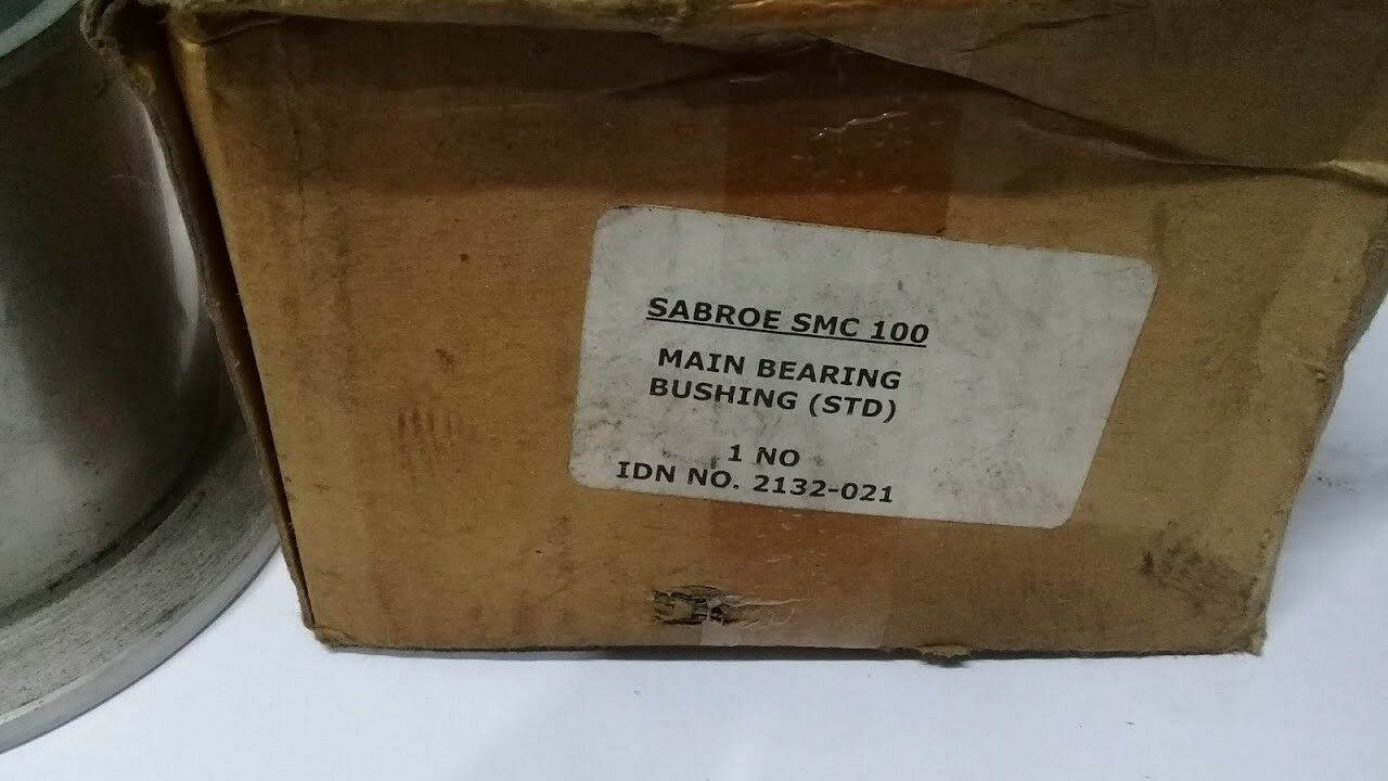 New Main Bearing Bushing 2132-021 For Sabroe SMC 100 Marine Store Spare ...