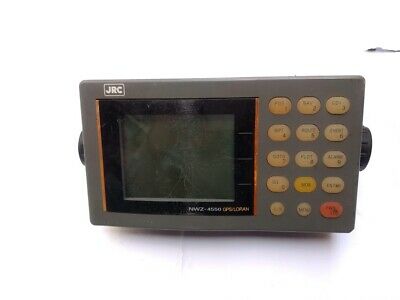 JRC NWZ-4550 GPS/LORAN Display Ver. R1.03 Marine Navigator NWZ4550 ...