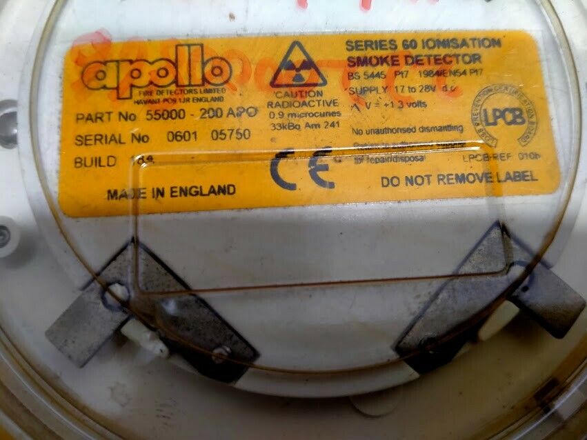 Apollo 55000-200 APO Series 60 Ionisation Smoke Detector New ...