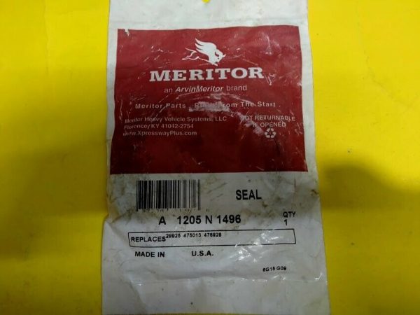 Meritor A1205 N 1496 Oil Seal A-1205-N-1496 Replaces 29925 475013 ...