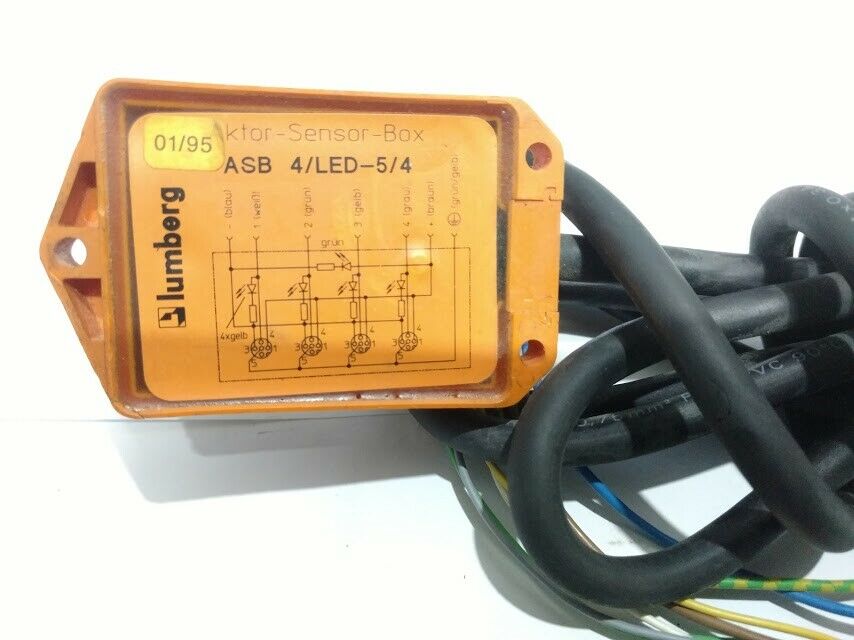 New LUMBERG ASB 4/LED-5/4 Aktor sensor-Box - Industrial SOL Pte Ltd