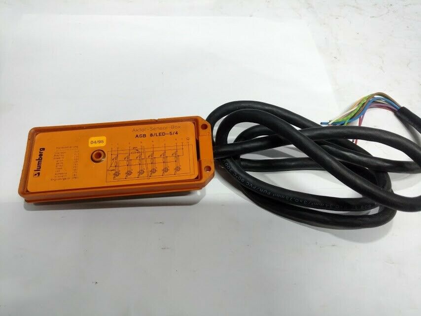 New LUMBERG ASB 8/LED-5/4 Aktor sensor-Box - Industrial SOL Pte Ltd