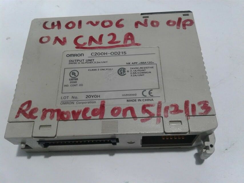 Omron Corporation C200H-OD215 Output unit - Industrial SOL Pte Ltd